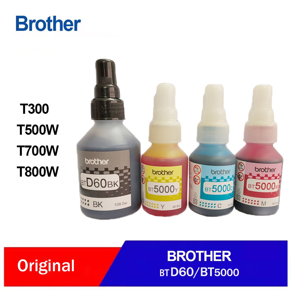 Jual Tinta Brother BT 6000 & BT 5000 - Original Tinta untuk T300,T500W ...