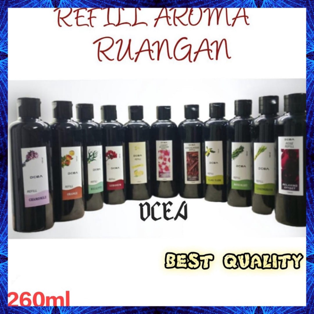Jual Refill Premium 260ml Aroma Reed Difuser Pengharum Ruangan Cair ...