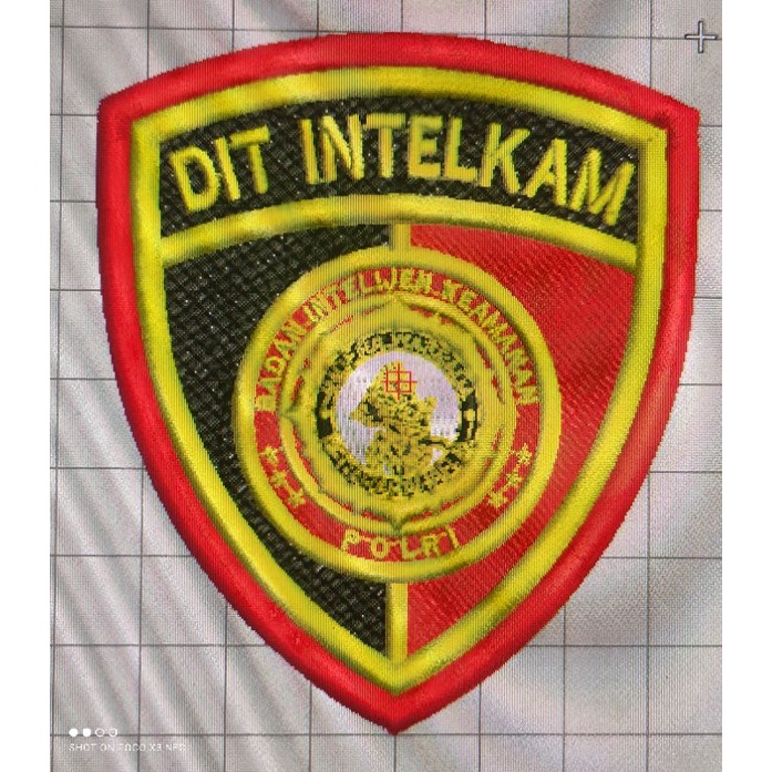 Jual Logo Intelkam Polri Terbaru Bordir Timbul | Shopee Indonesia