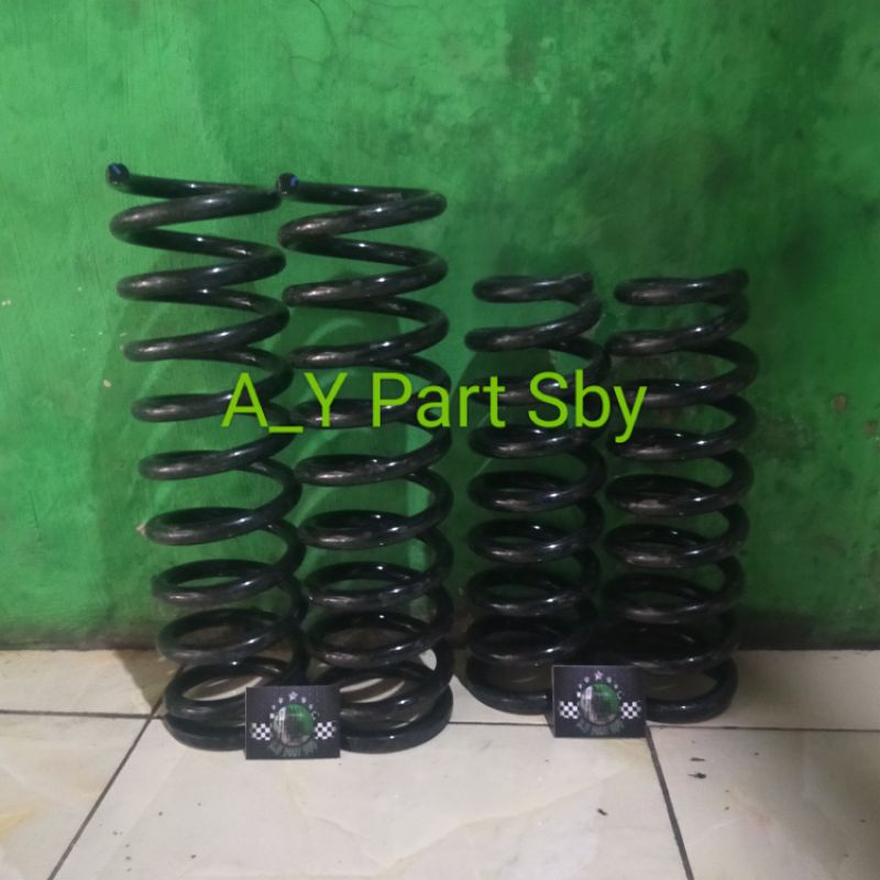 Jual Coil Spring Per Keong Toyota Fortuner Non TRD Depan Belakang 4pcs ...