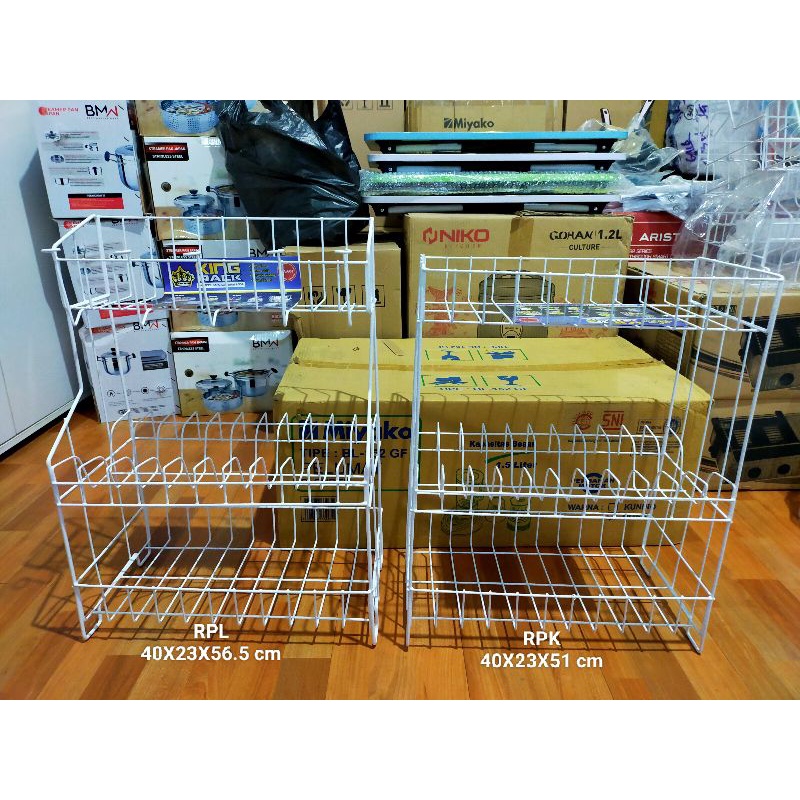 Jual Rak Piring Gelas Susun 3 Tingkat | Shopee Indonesia