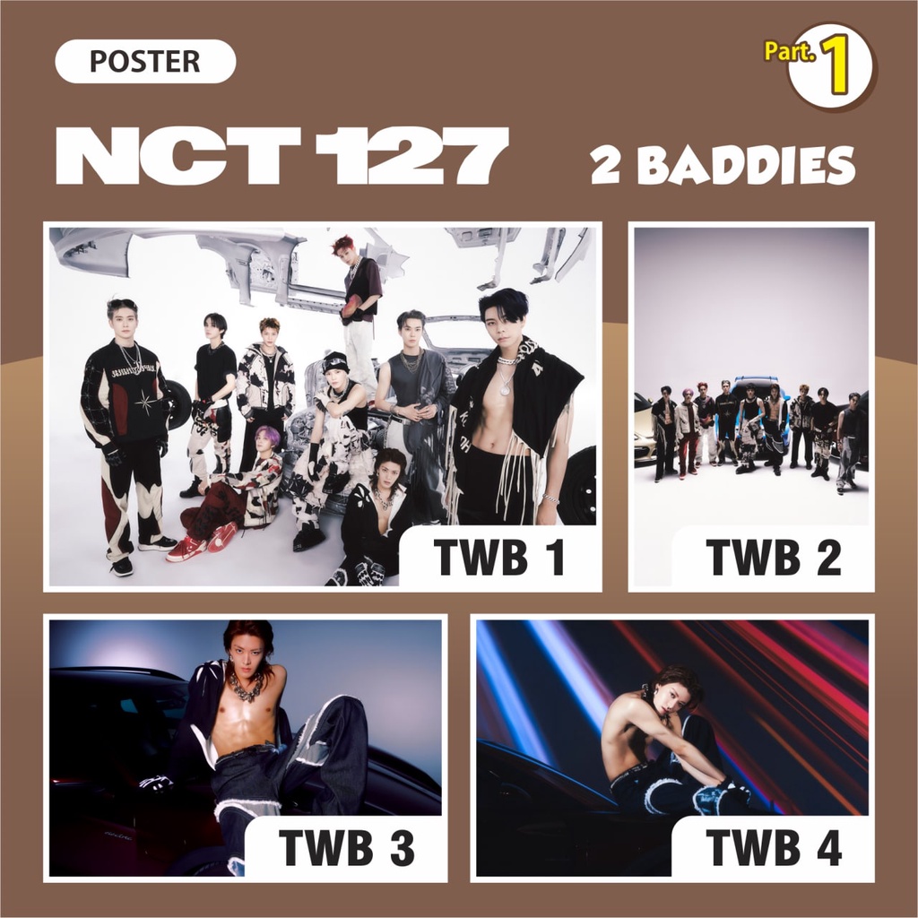 Jual POSTER KPOP NCT 127 - 2 BADDIES PART 1 | Shopee Indonesia