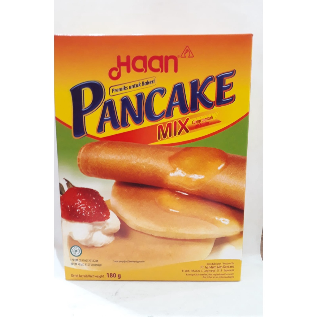 Jual HAAN TEPUNG KUE PANCAKE MIX 180G | Shopee Indonesia