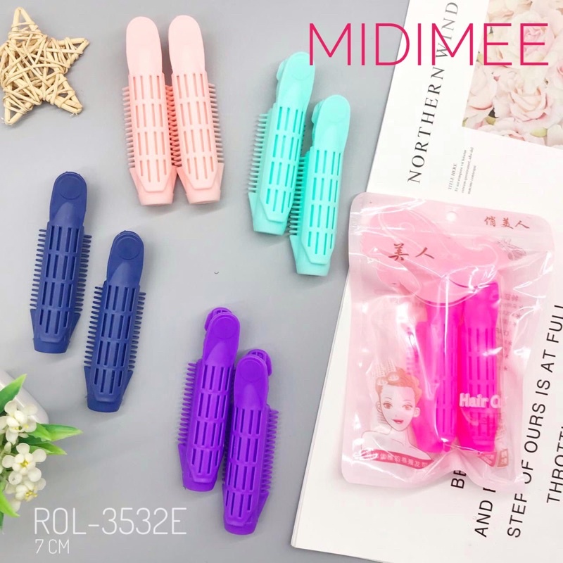 Jual (Isi 2)Roll Rambut Jepit Korea Hair - Gulung Jepitan Roller Blow ...