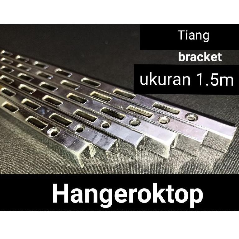 Jual BEST SELLER Tiang bracket stainless ukuran 150cm / rel tiang ...