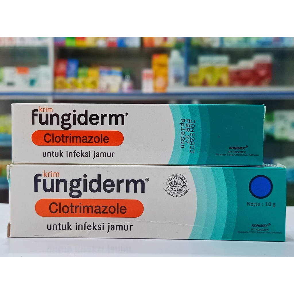 Jual Fungiderm Krim 5 gr dan 10 gr Obat Jamur Fungidem Gatal Panu Kurap ...