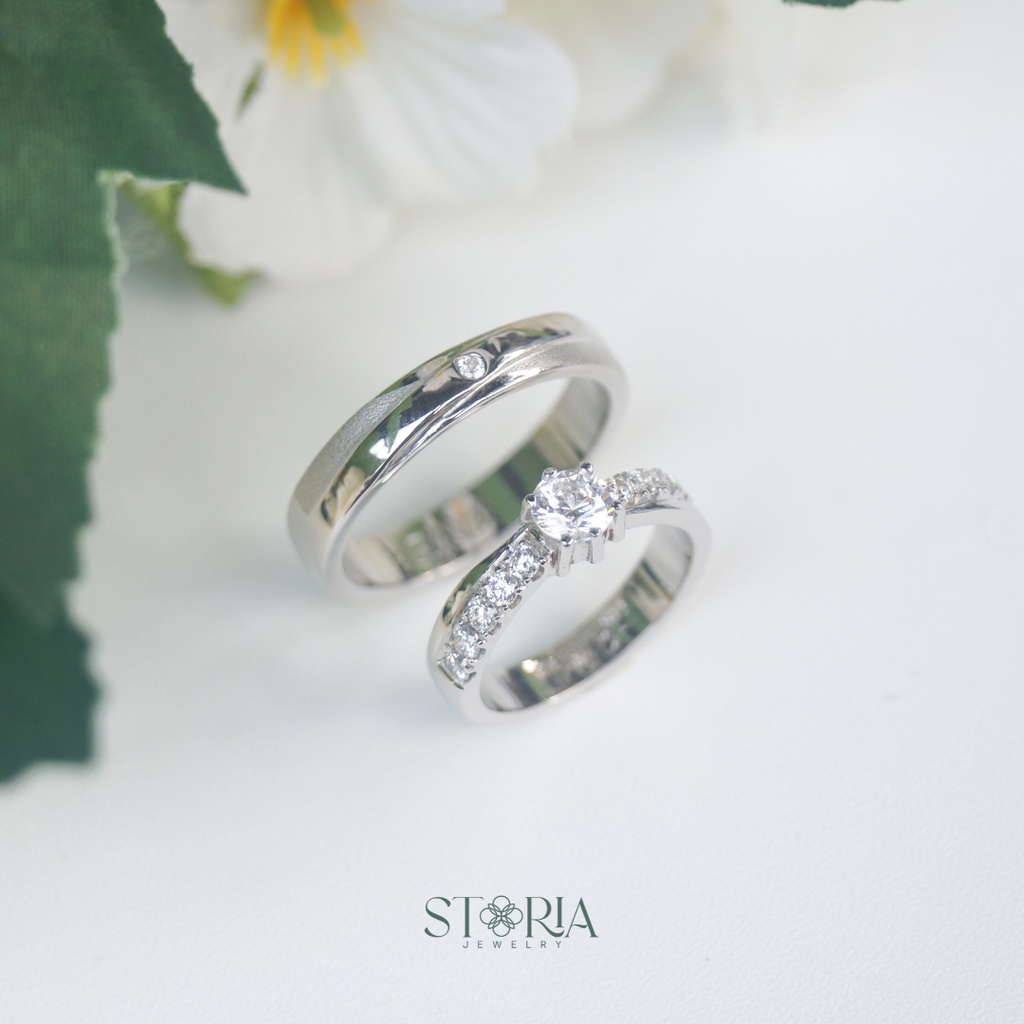 Jual [Ready Stock] Cincin Kawin Couple Perak Sterling Silver 925 81 ...