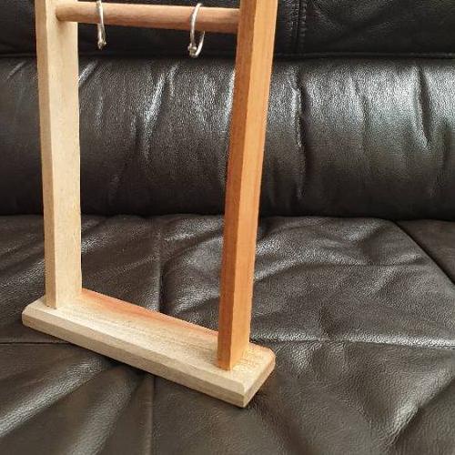 Jual Eco tent card kayu RUSTIC tempat menu holder / hanger nomer meja ...