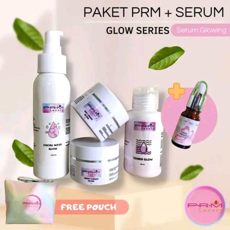 Jual Prmluxury paket lengkap + serum (paket glow + serum glow) | Shopee Indonesia