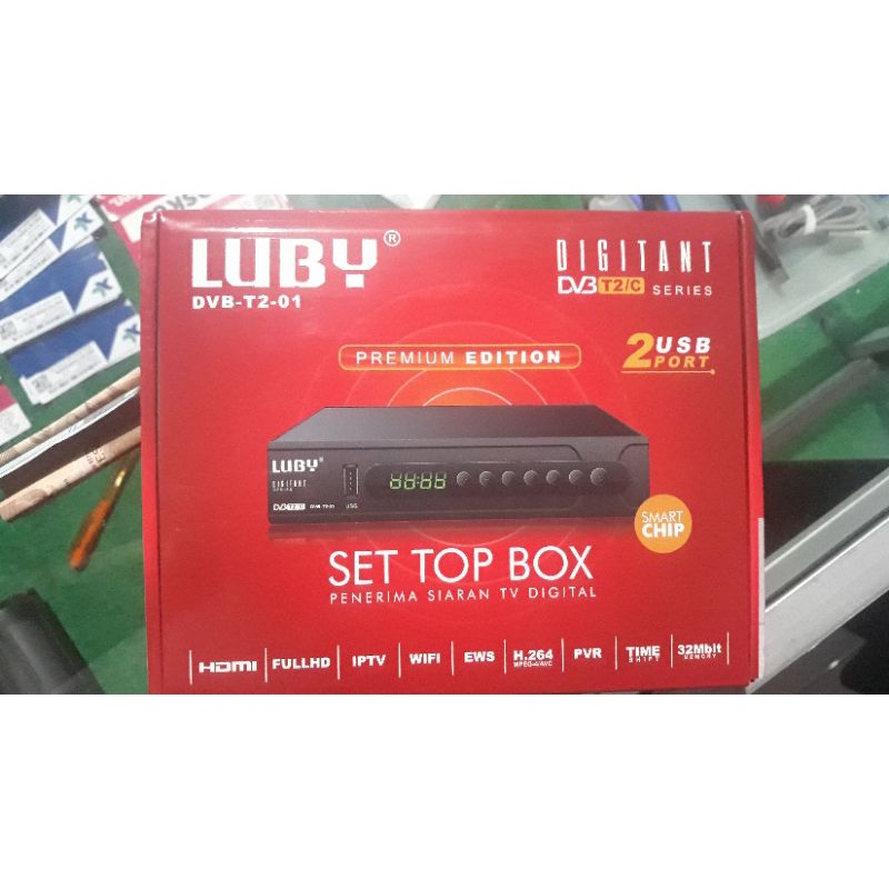 Jual Set Top Box Tv Digital Luby DVB-T2-01 / STB TV DIGITAL | Shopee Indonesia