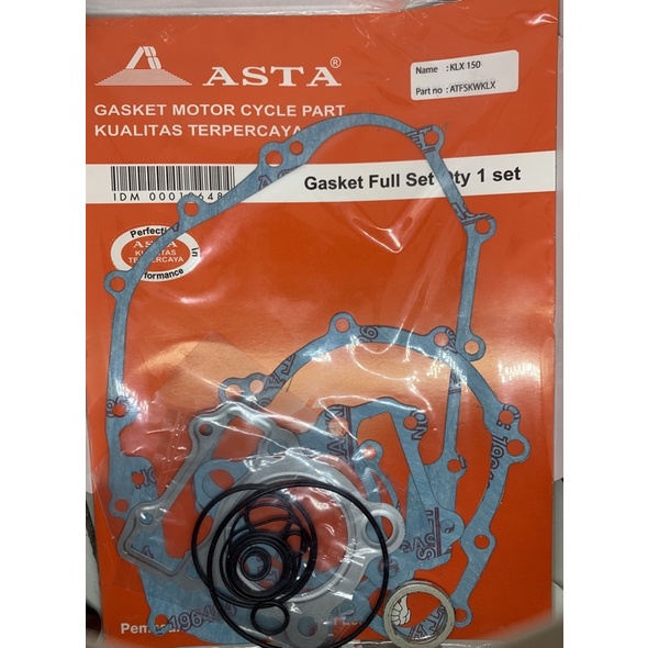 Jual Packing Full Set Kawasaki Klx 150 Perpak Gasket Komplit Klx150 Trail | Shopee Indonesia