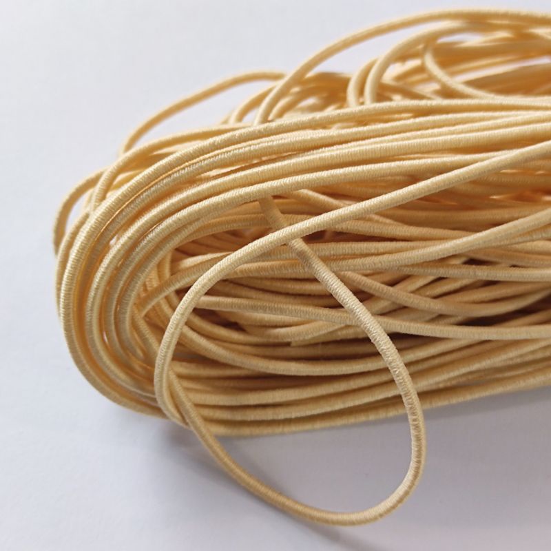 Jual [PART 1] Tali Karet POLOS Elastis SENGKELIT PENGAIT LUBANG KANCING ...