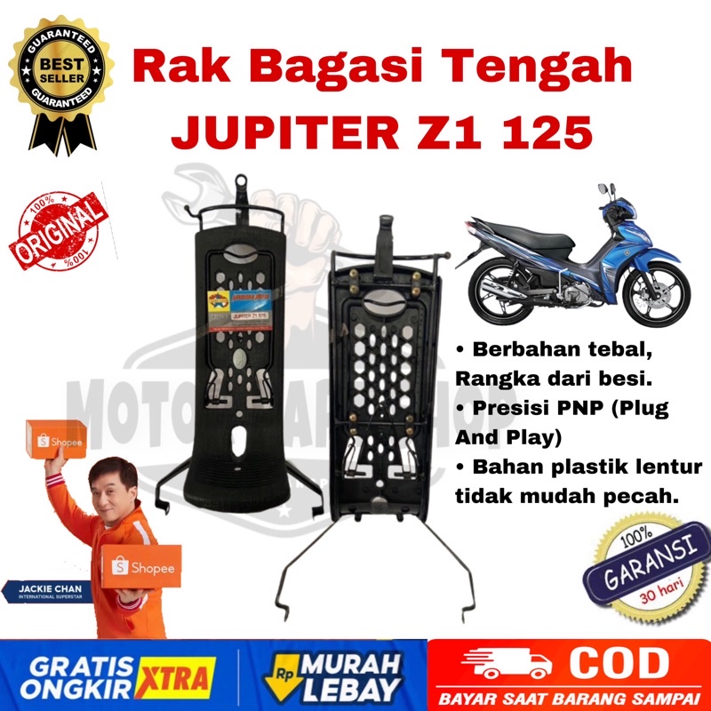Jual Bagasi Tengah Yamaha Jupiter z1 125 Dudukan Bagasi Depan Jepit | Shopee Indonesia