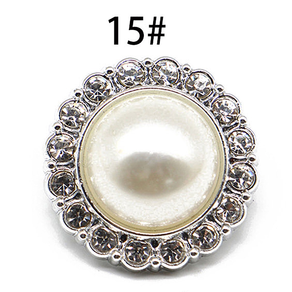 Jual Jawa Plastic Button Kancing Mutiara Jahit Cantik Variasi Ukuran ...