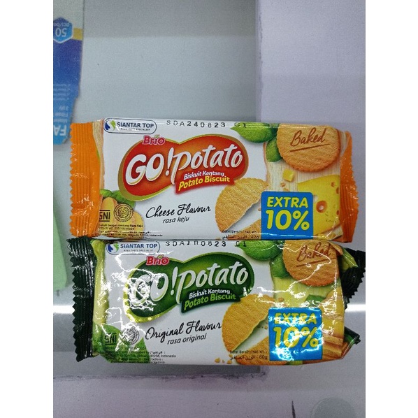 Jual Go Potato Biskuit Kentang 60gr | Shopee Indonesia