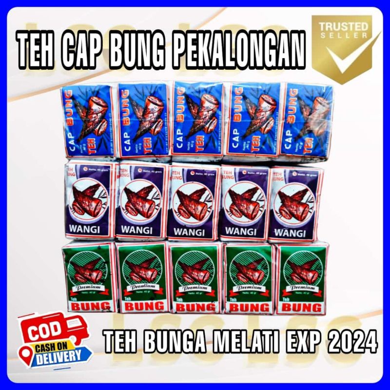 Jual TEH TUBRUK TEH CAP BUNG 1 PACK 10PC isi 40gr | Shopee Indonesia