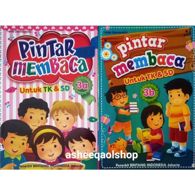 Jual Buku Pintar Membaca Untuk TK & SD 3a - 3b | Shopee Indonesia