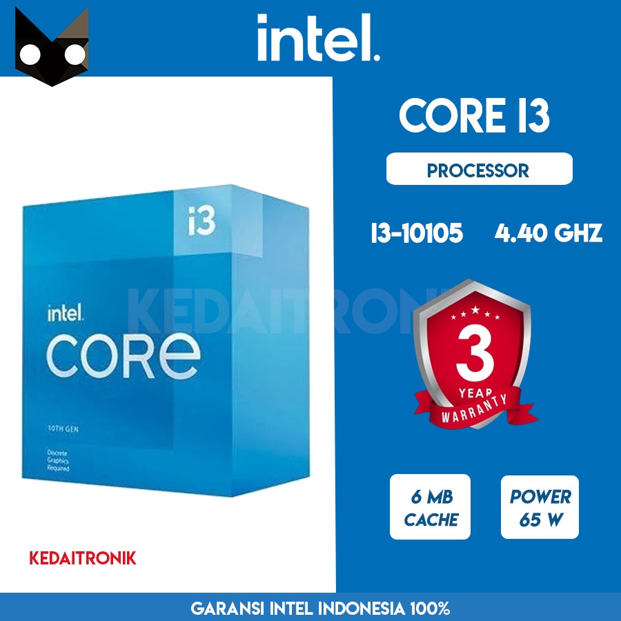 Jual Processor Intel Core i3 10105 - Intel I3 4.40GHz LGA 1200 Box | Shopee Indonesia