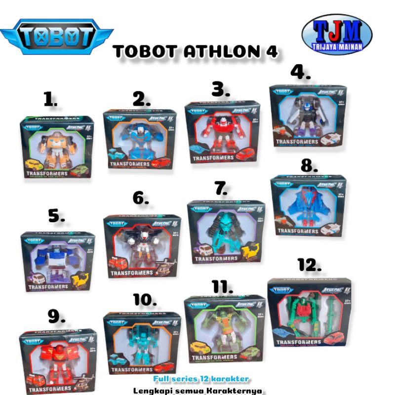 Jual ROBOT TOBOT/TOBOT X/TOBOT Y/TOBOT 12 KARAKTER #528 | Shopee Indonesia