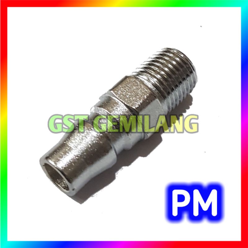 Jual QUICK COUPLER TEKIRO MALE PM20 PF20 PH20 PP20 KOMPRESSOR | Shopee ...