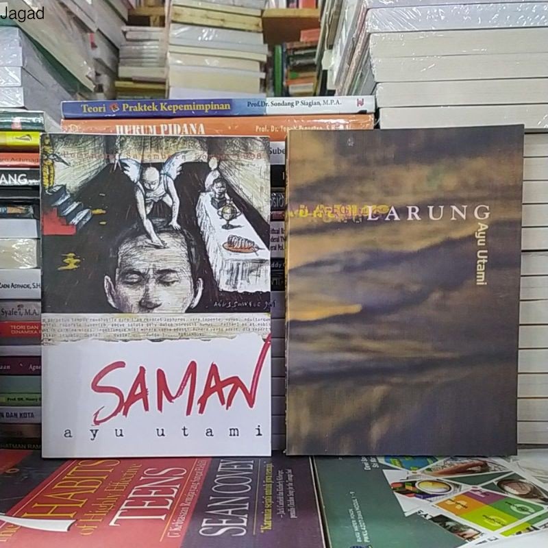 Jual buku karya ayu utami saman SAMAN dan larung LARUNG | Shopee Indonesia