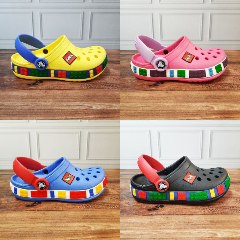 Jual CROCS LEGO/SENDAL CROCS ANAK ANAK/SENDAL ANAK ANAK/SENDAL ANAK ...