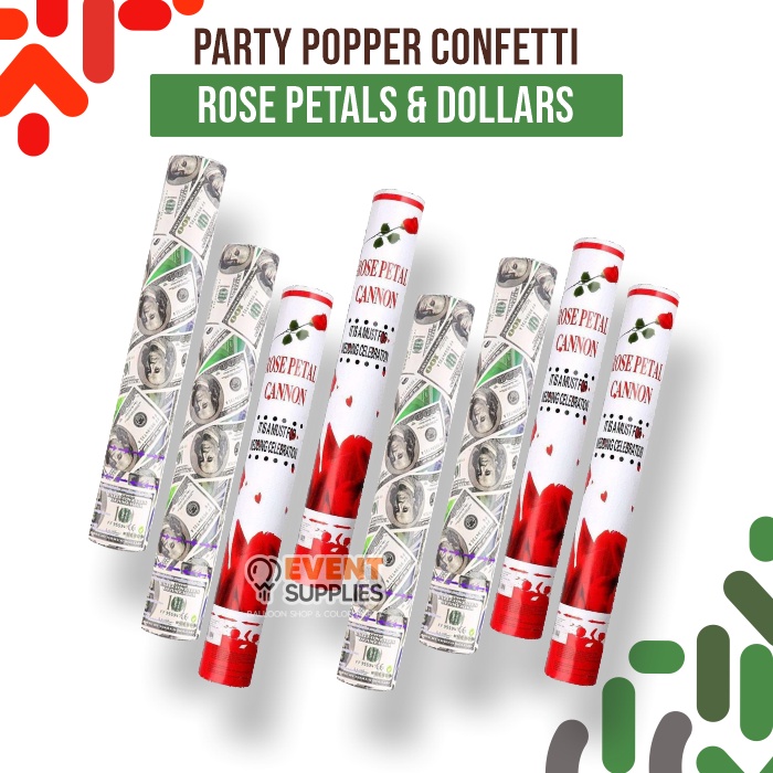 Jual Party Popper Womy / Party Popper Dollar Rose [ Khusus Pulau Jawa ...