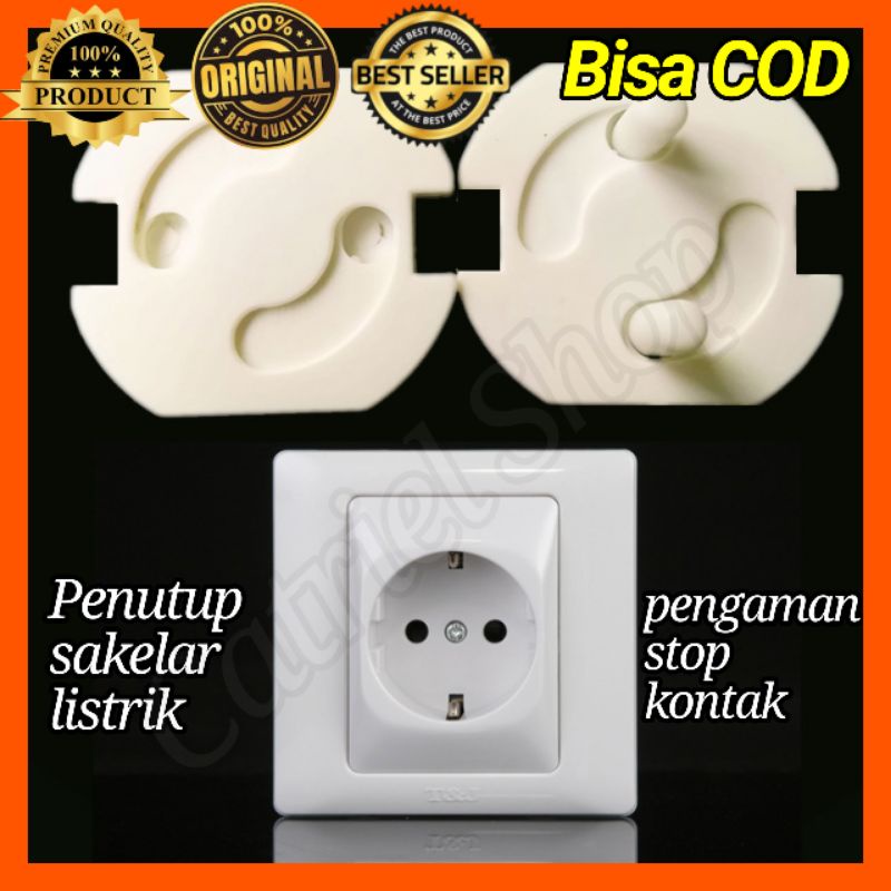 Jual Penutup Sakelar Listrik Pengaman Stop Kontak Safety Socket Plug ...