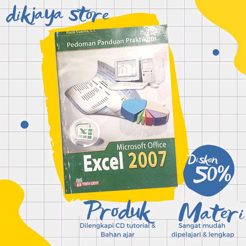 Jual Buku Pedoman panduan microsoft Excel | Shopee Indonesia