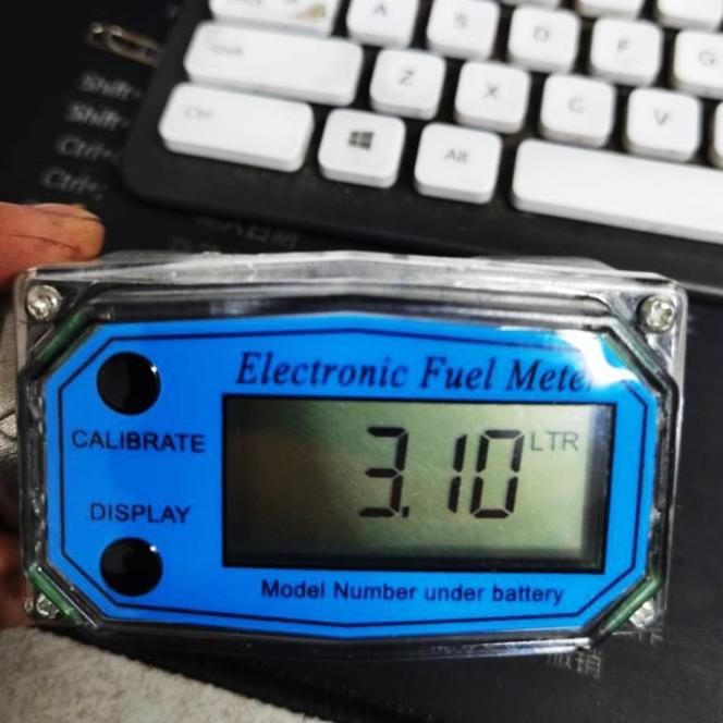 Jual Pcfx Turbin Flow Meter Portable Ringan Dengan Chip Meter Methanol ...