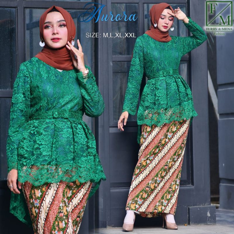 Jual kebaya wisuda/kebaya pagar ayu/kebaya modern/kebaya set | Shopee ...
