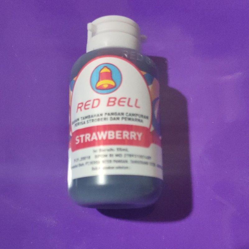Jual PASTA STRAWBERRY REDBELL 55 ML | Shopee Indonesia