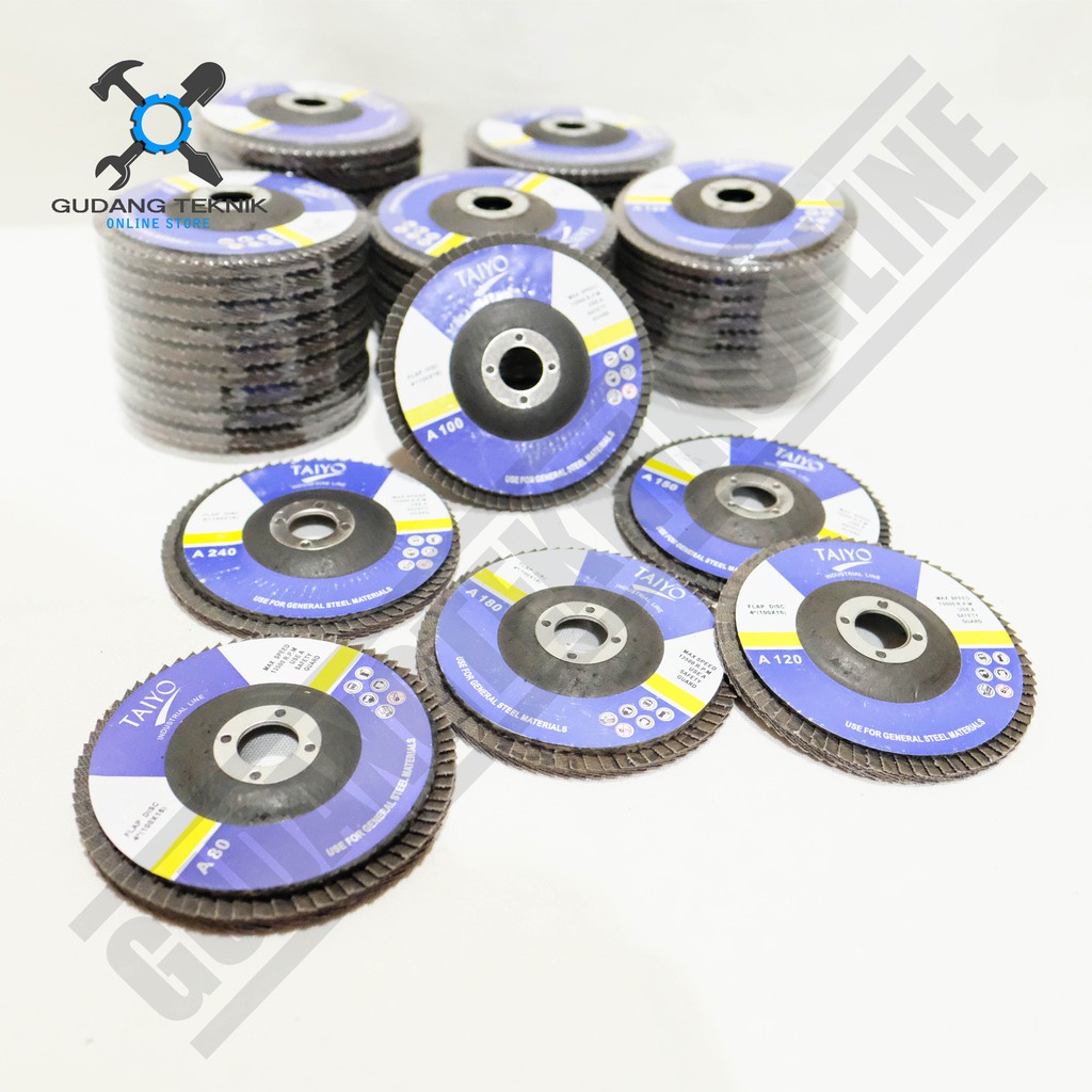 Jual TAIYO Mata Amplas Susun A40 A60 A80 A100 A120 A150 A180 A240 4 ...