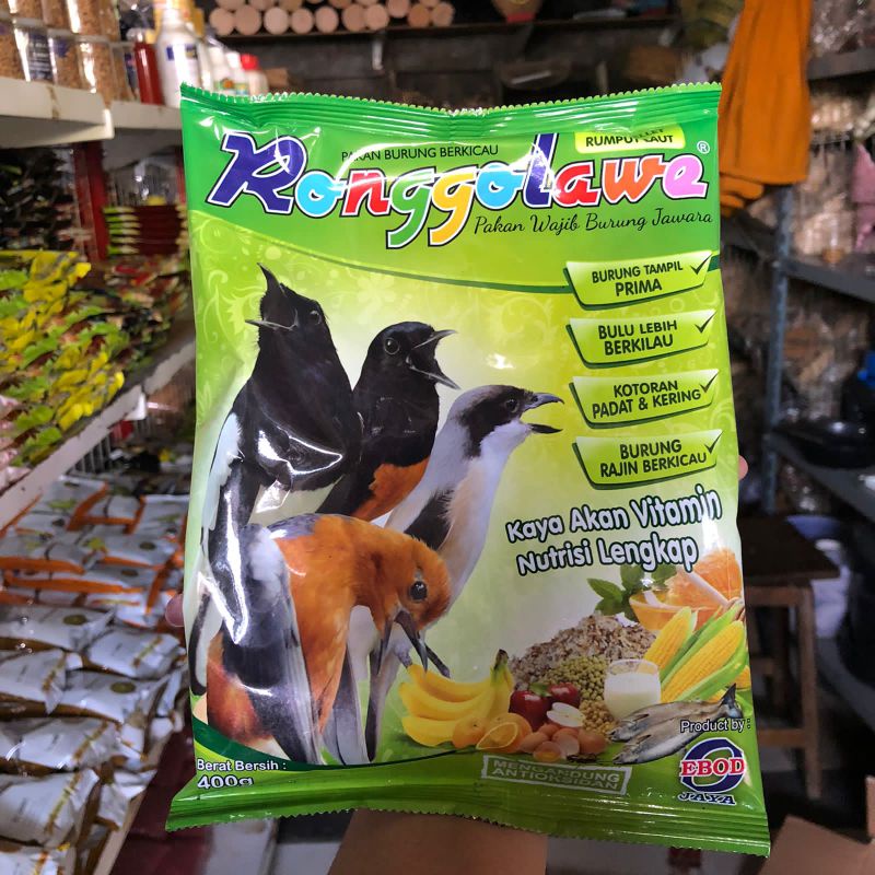 Jual VOER RONGGOLAWE COKLAT RONGGOLAWE RUMPUT LAUT PAKAN BURUNG ...