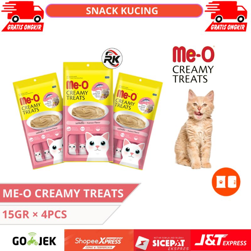 Jual Meo Creamy Treats 60gr Meo Snack Neo Liquid Meo | Shopee Indonesia
