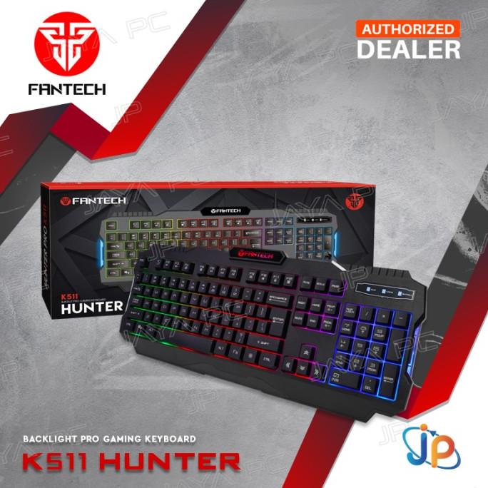 Jual Keyboard Gaming Fantech Hunter Pro K511 Rainbow Edition | Shopee ...