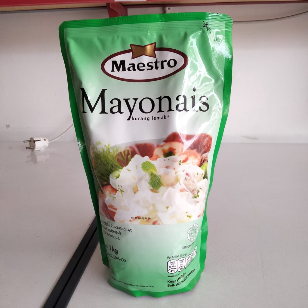 Jual Mayonnaise Maestro 1 kg / Mayonais Maestro Light Original 1000g ...