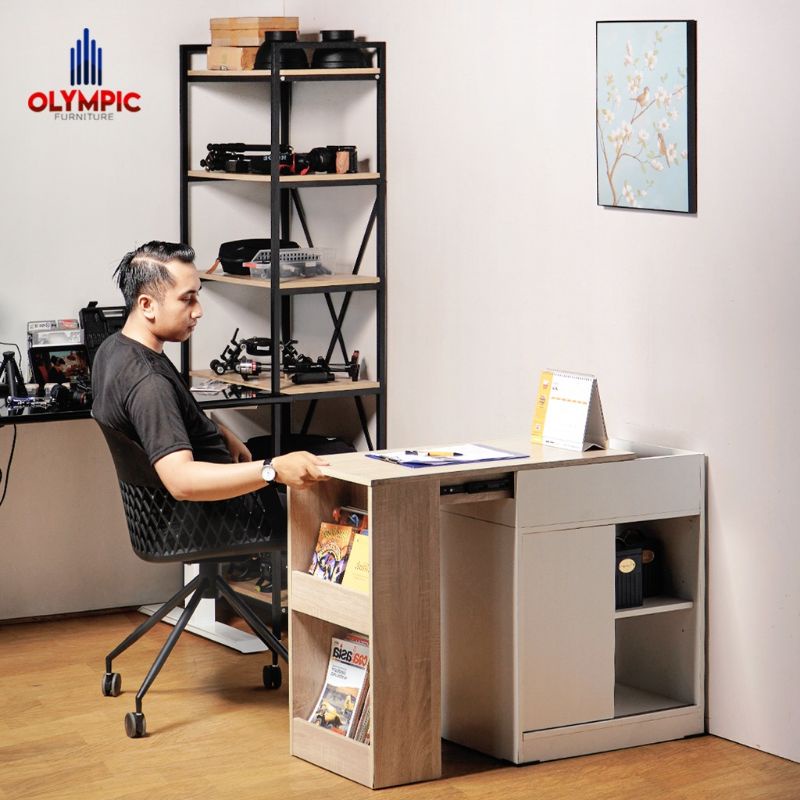 Jual Meja Tulis Meja kerja Fleksibel MTSL Rubik | Shopee Indonesia