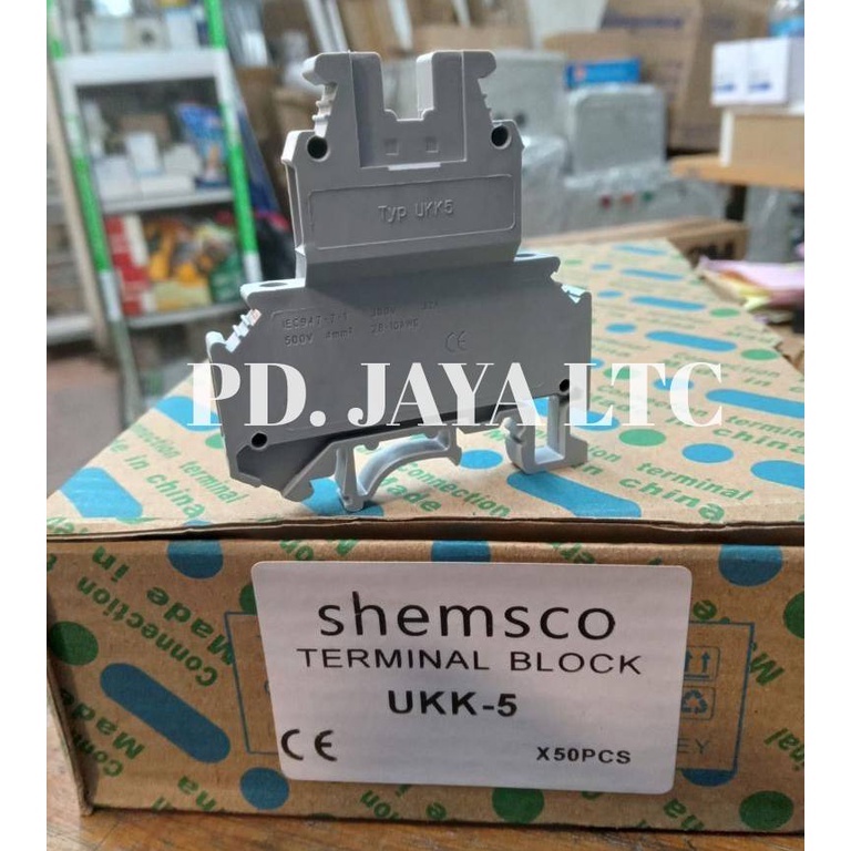 Jual Shemsco Terminal Block - Terminal Viking Double UKK-5 | Shopee ...