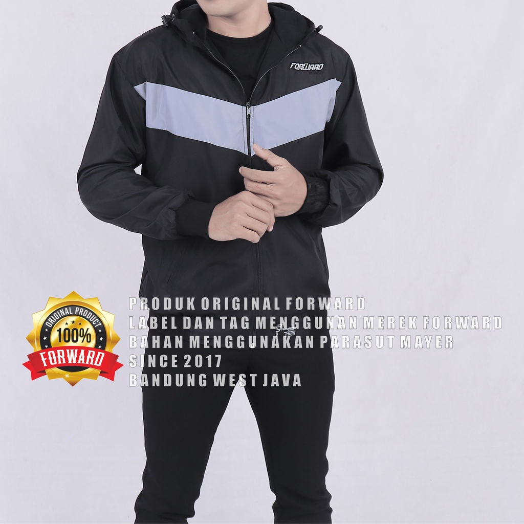 Jual Jaket Parasut Parka Pria Forward System | Shopee Indonesia