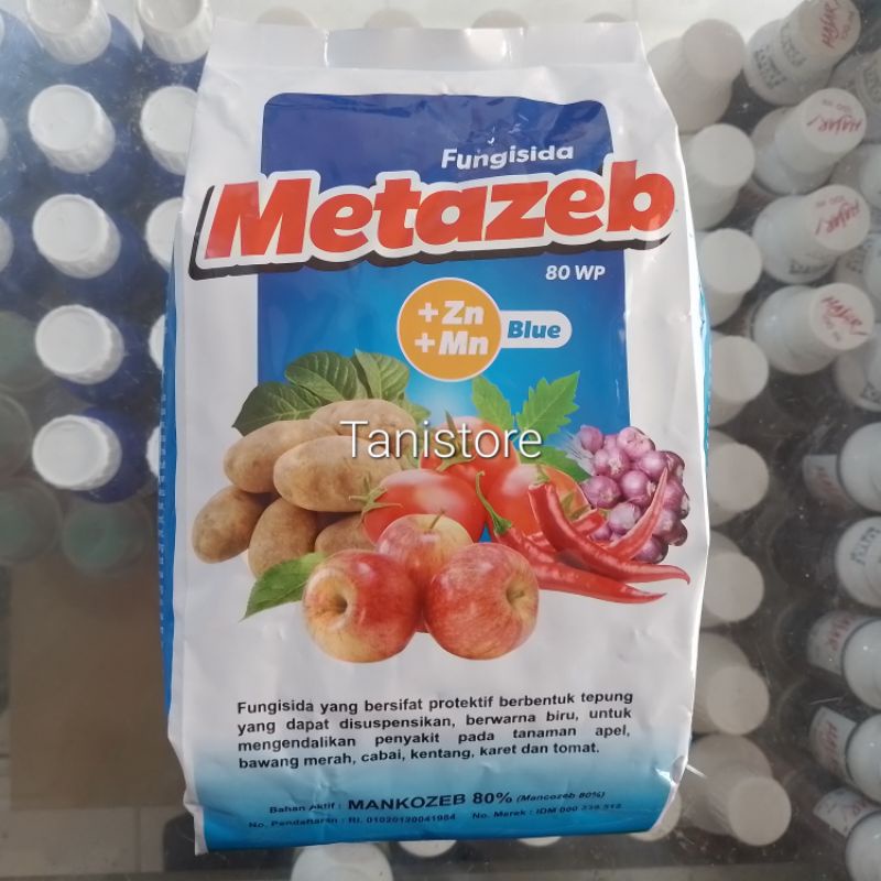 Jual Fungisida Metazeb blue 80 WP isi 800 gr | Shopee Indonesia