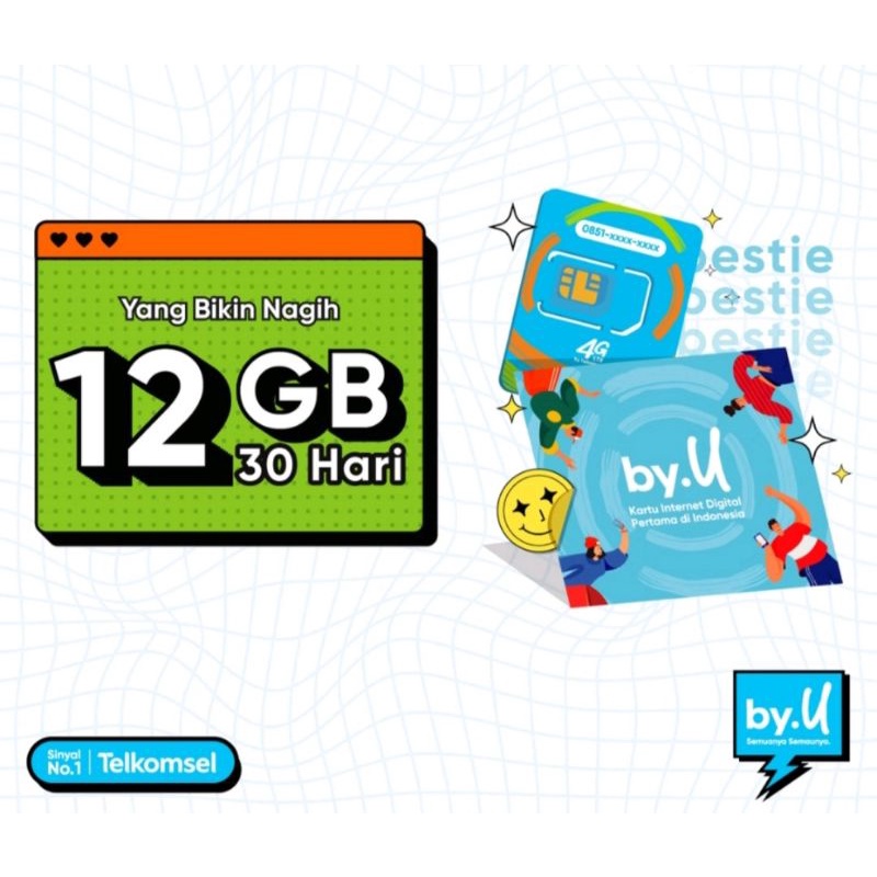 Jual by.U Yang Bikin Nagih - 14 GB | 58 RIBU | 30 Hari (request no ...
