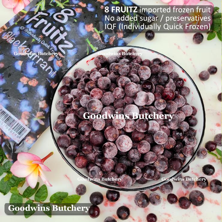 Jual 8Fruitz BLACKCURRANT imported frozen fruits IQF buah beku 8 Fruitz ...