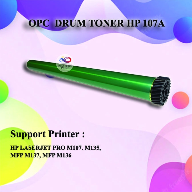 Jual OPC Drum Toner HP 107A W1107A, Printer Laserjet M107A M135a M137 ...