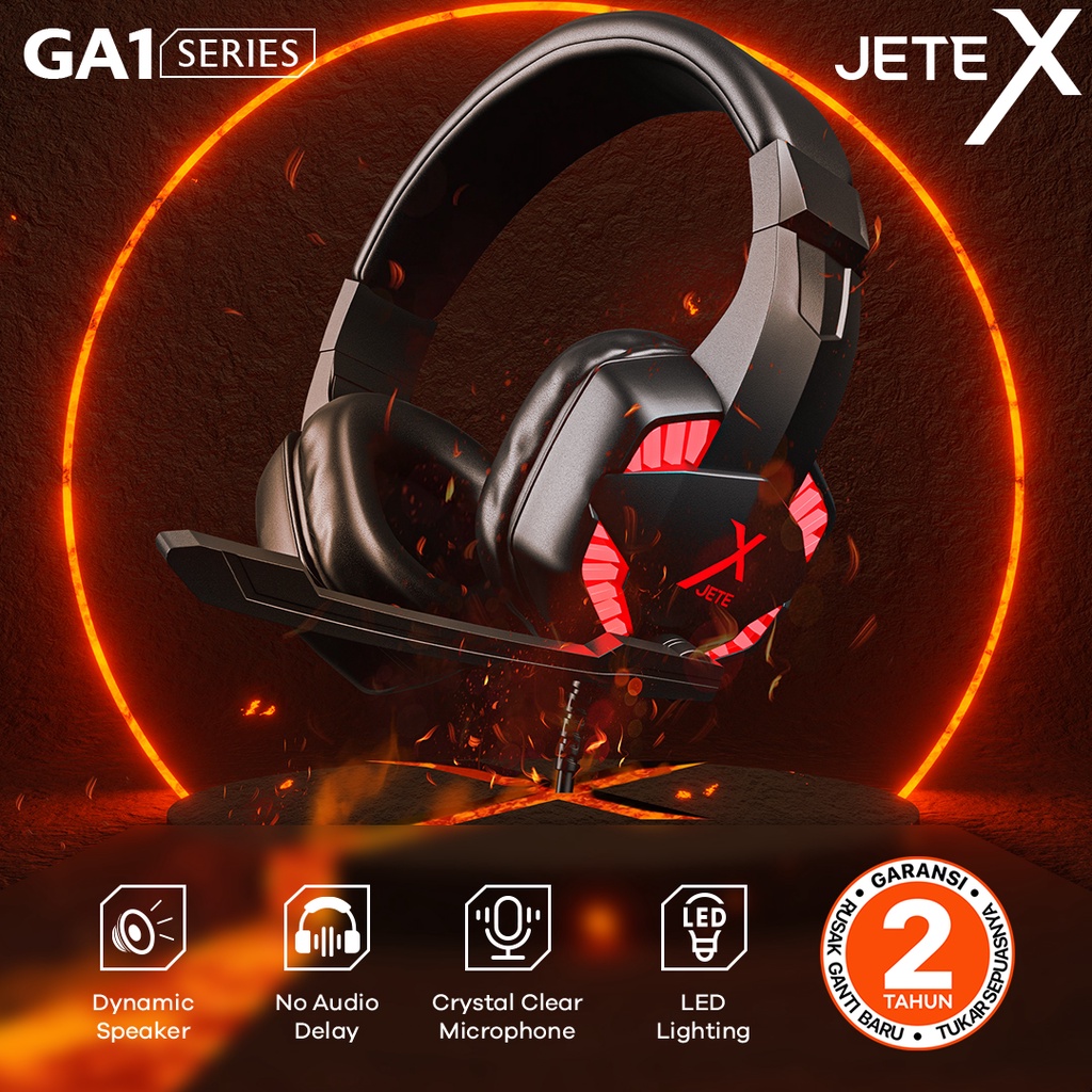 Jual Headset Gaming Headphone Gaming Noise Cancelling JETEX GA1 ...