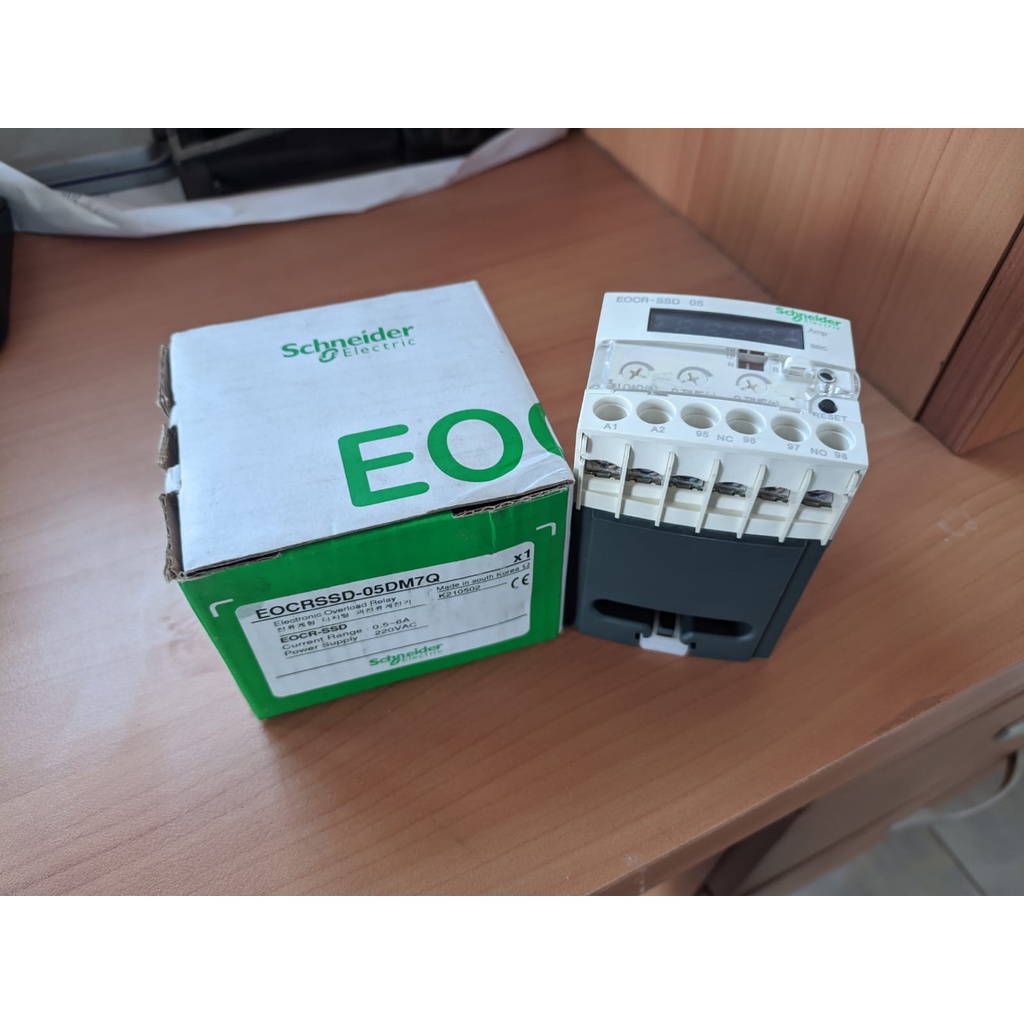 Jual EOCR SSD-05DM7Q OVER CURRENT RELAY SCHNEIDER | Shopee Indonesia
