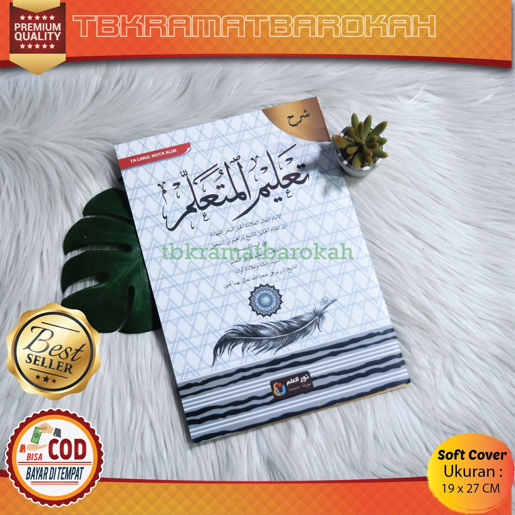 Jual Buku Kitab Kuning Syarah TA’LIMUL MUTA’ALIM TALIM MUTAALIM TA LIM ...
