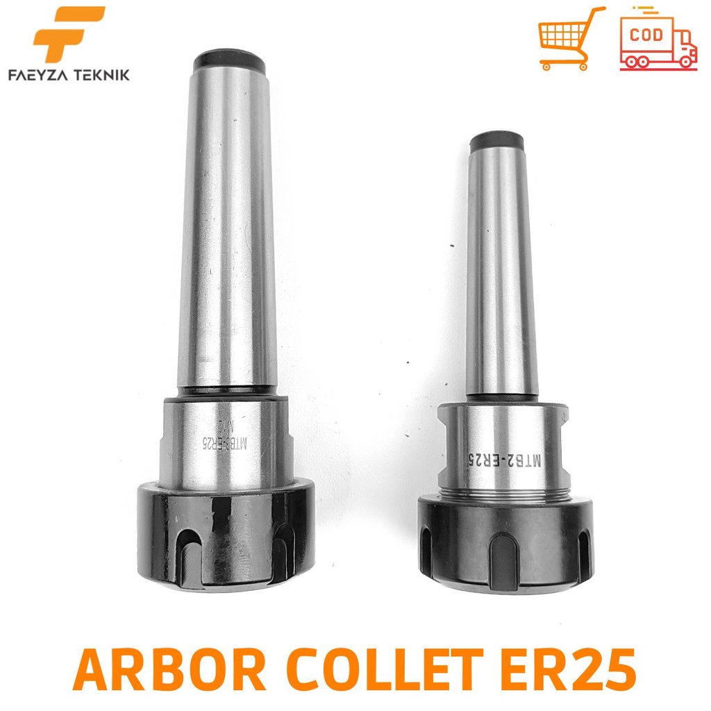 Jual Hower Arbor Collet ER25 MT3 MT2 Cocok Untuk Mesin Bor Frais ...