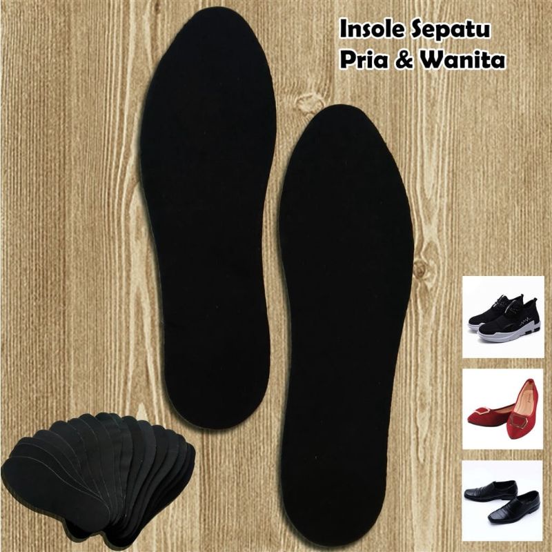 Jual 1 PASANG INSOLE SEPATU / ALAS SEPATU PRIA WANITA / SPON SEPATU ...