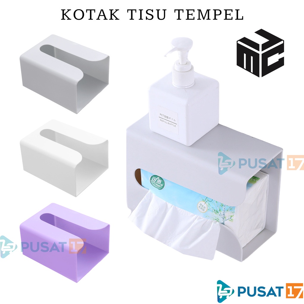 Jual PUSAT17 KOTAK TISU TEMPEL DINDING / TEMPAT TISU TEMPEL DINDING ...